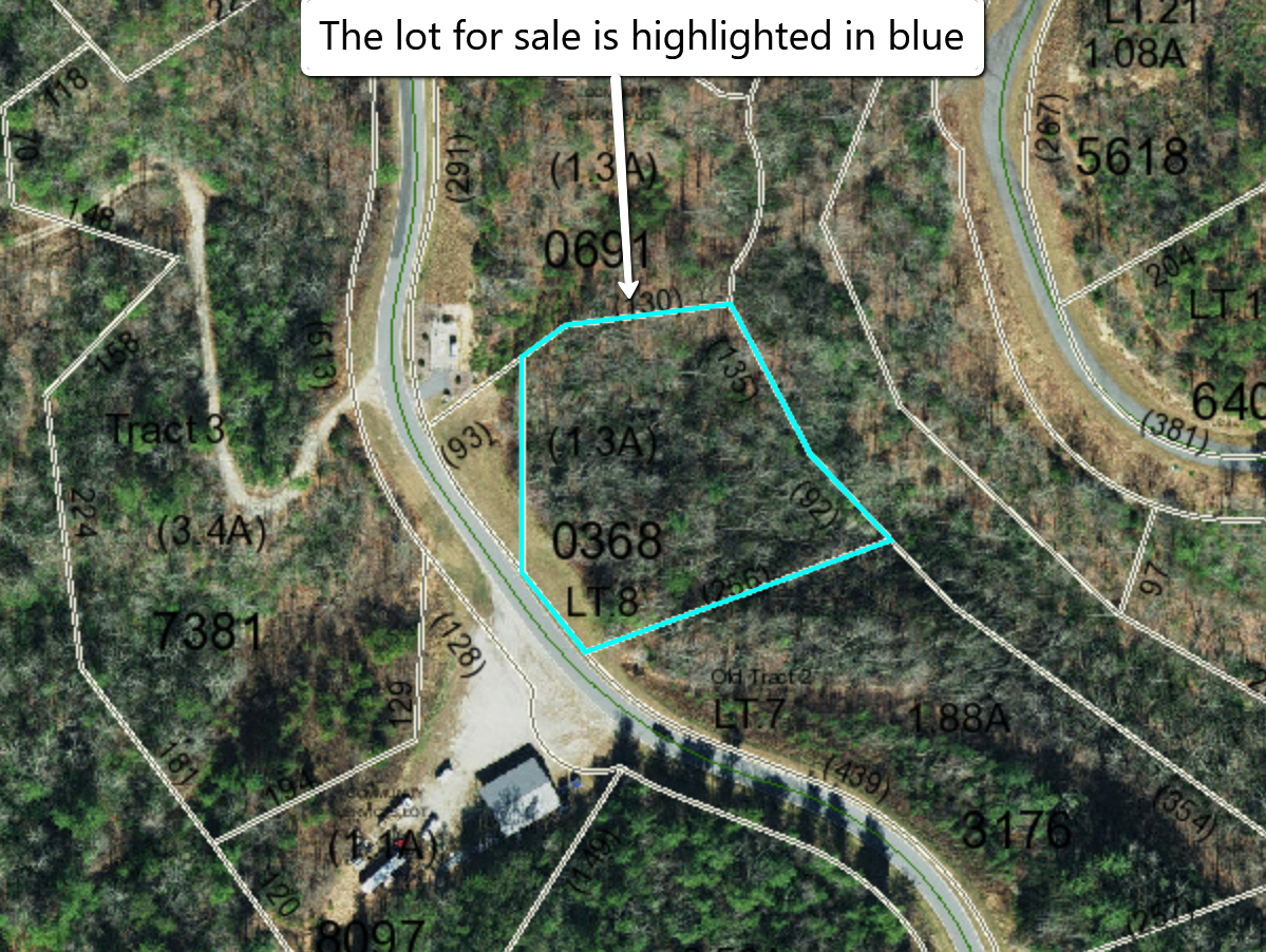 1.35 Acre Lot in a Prestigious Blue Ridge Mountain Club Subdivision Tax ...